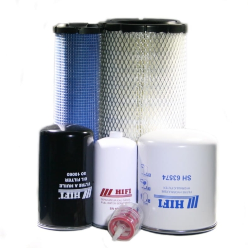 KOMPLET FILTRÓW NEW HOLLAND TD5040 TD5050 + POWIETRZA HIFI FILTER ...